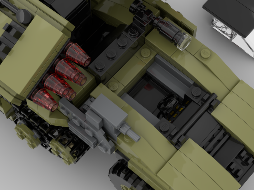 LEGO MOC Halo wars 2 Wolverine anti-aircraft tank by Mh.bricks ...