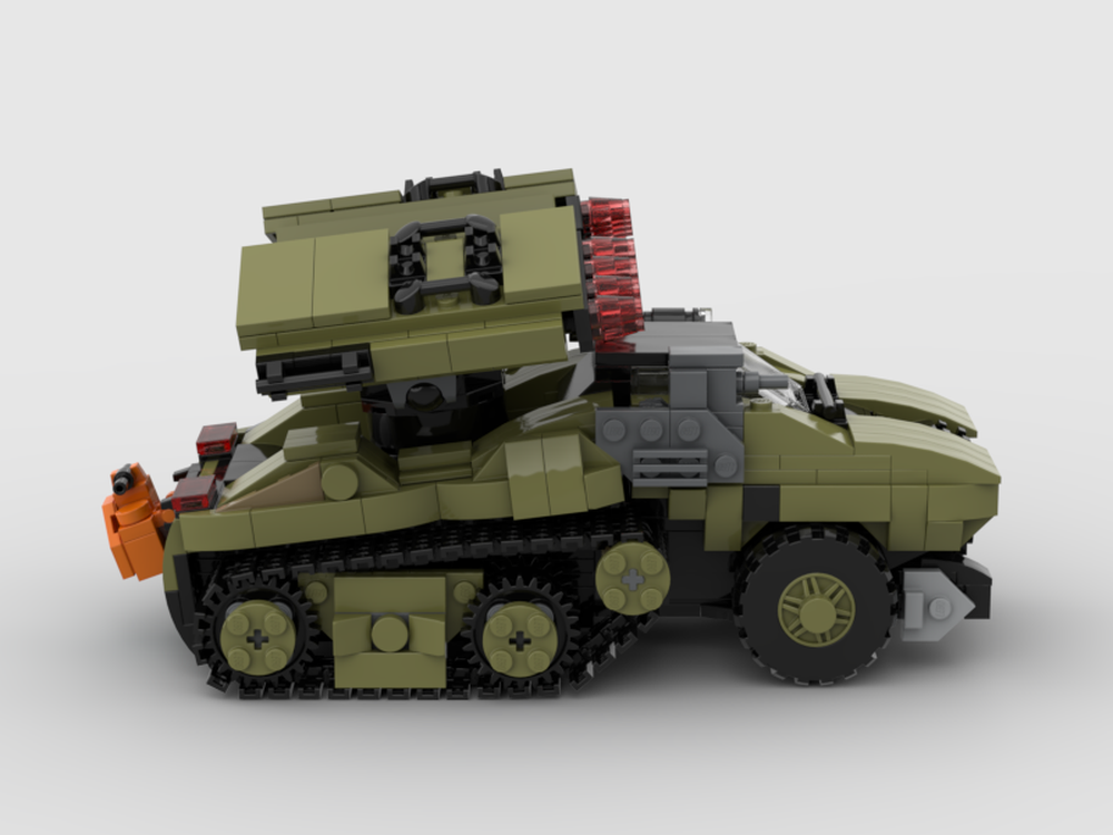 LEGO MOC Halo wars 2 Wolverine anti-aircraft tank by Mh.bricks ...