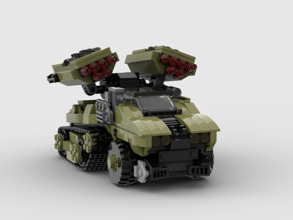 LEGO MOC Halo wars 2 Wolverine anti-aircraft tank by Mh.bricks ...