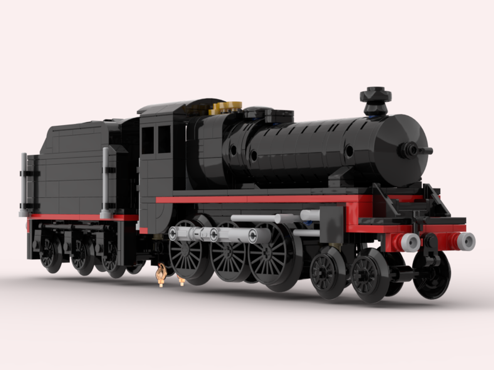 LEGO MOC BLACK FIVE STEAM ENGINE by Amazing-Creations-by-Edd ...