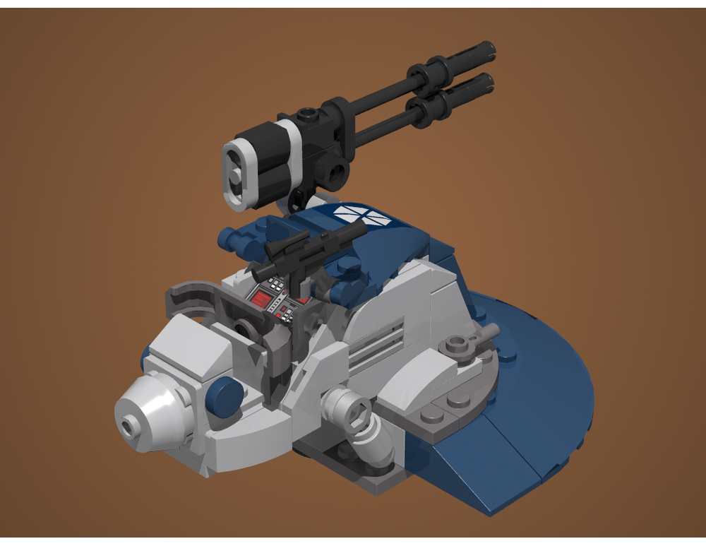 LEGO MOC Armored Scout Tank CIS by KennoMonkey | Rebrickable - Build ...