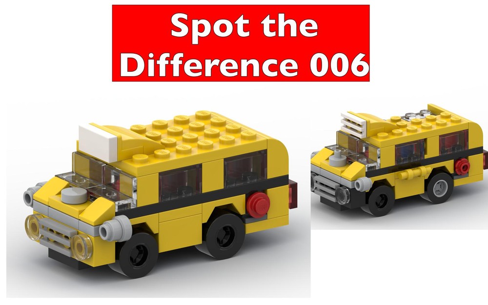 LEGO MOC Lego Spot the Difference 006 by ZTBricks | Rebrickable - Build ...
