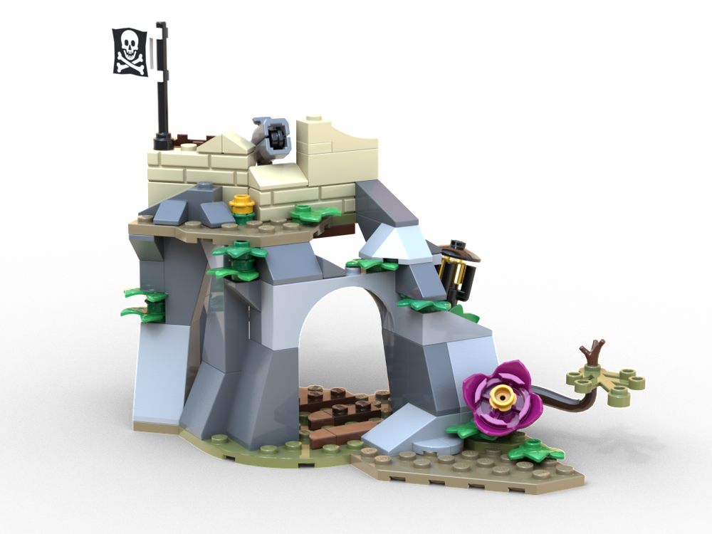 LEGO MOC Skull Pirate's Cove by KubSla | Rebrickable - Build with LEGO