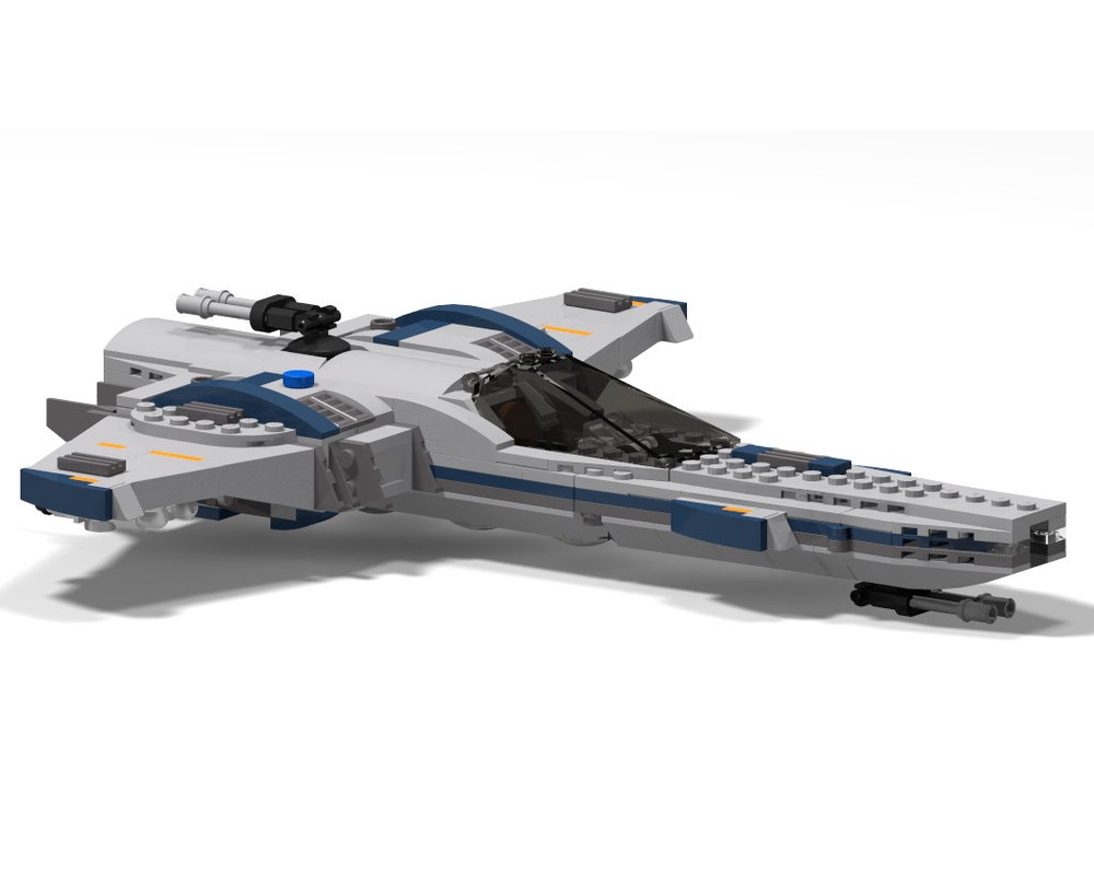 LEGO MOC Z-98 Headhunter mkIII by EndigoVandane | Rebrickable - Build ...