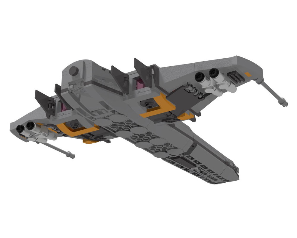 LEGO MOC Z-98 Headhunter mkIII by EndigoVandane | Rebrickable - Build ...