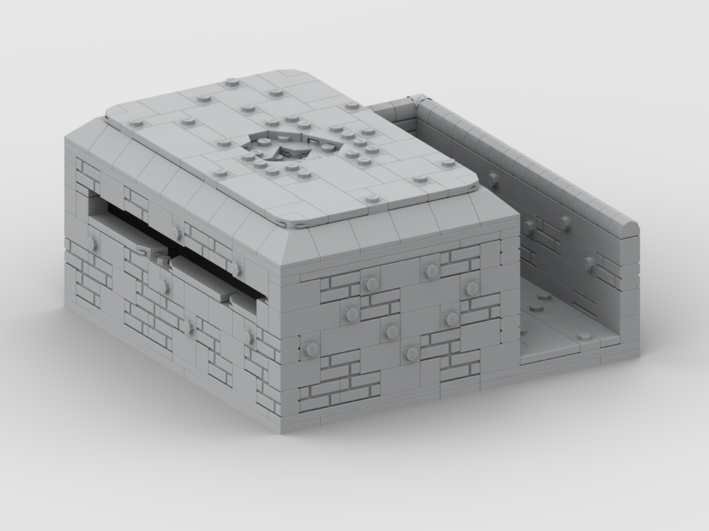 LEGO MOC WW2 German Bunker by TheHistoryBrick | Rebrickable - Build ...