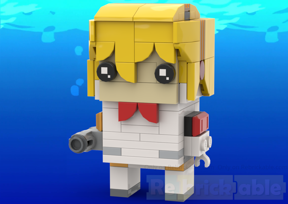 LEGO MOC Aigis BrickHead - Persona 3 Reload by GoldengamerLego ...
