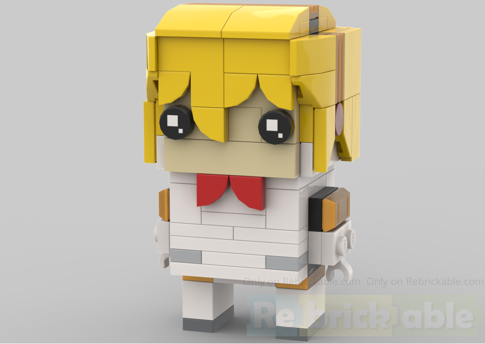 LEGO MOC Aigis BrickHead - Persona 3 Reload by GoldengamerLego ...