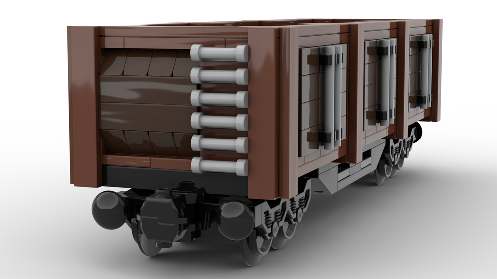 LEGO MOC Wagon Marchandises - Freight wagons - MOC by Mimi68 ...