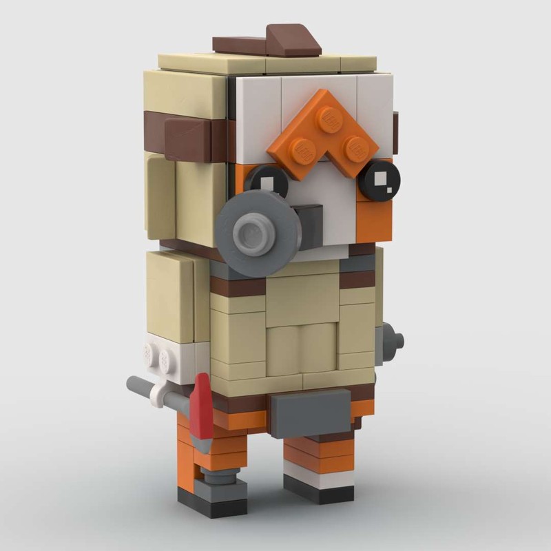 LEGO MOC Krieg Brickheadz (Borderlands 2) by DinoPete87 | Rebrickable ...