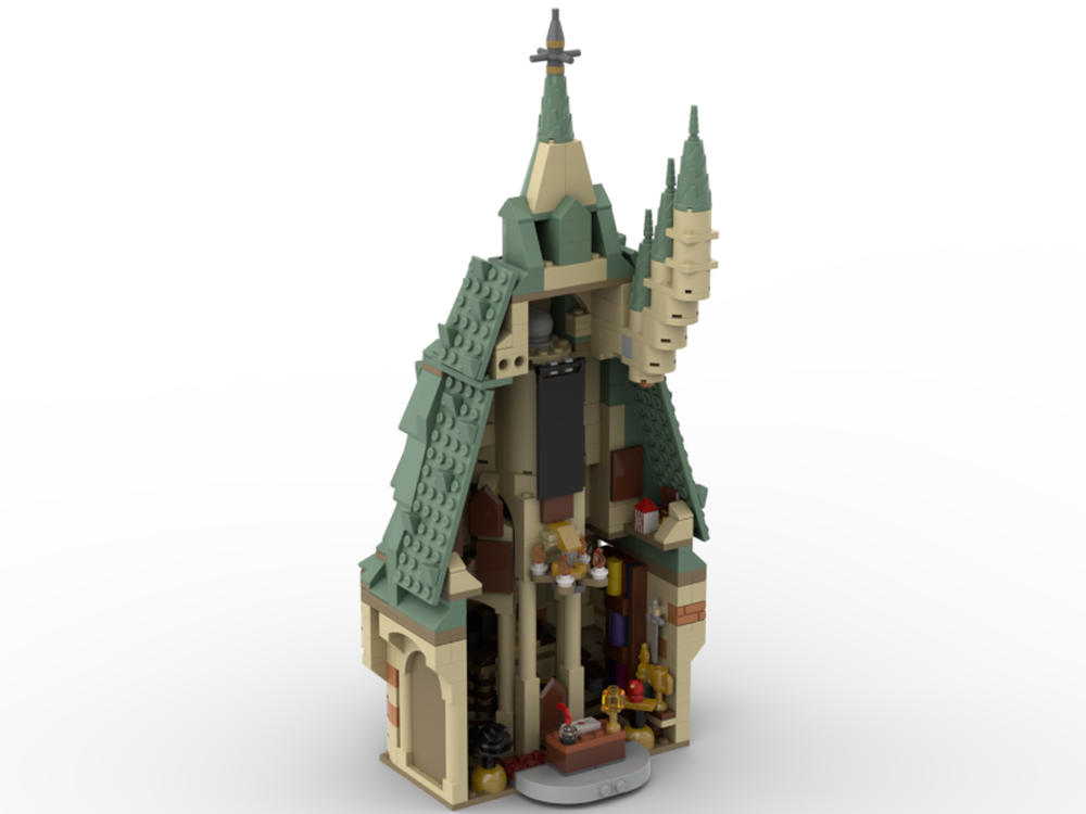 LEGO MOC HP Modular - Dumbledore's Office Rework - Great Tower 4/4 by ...