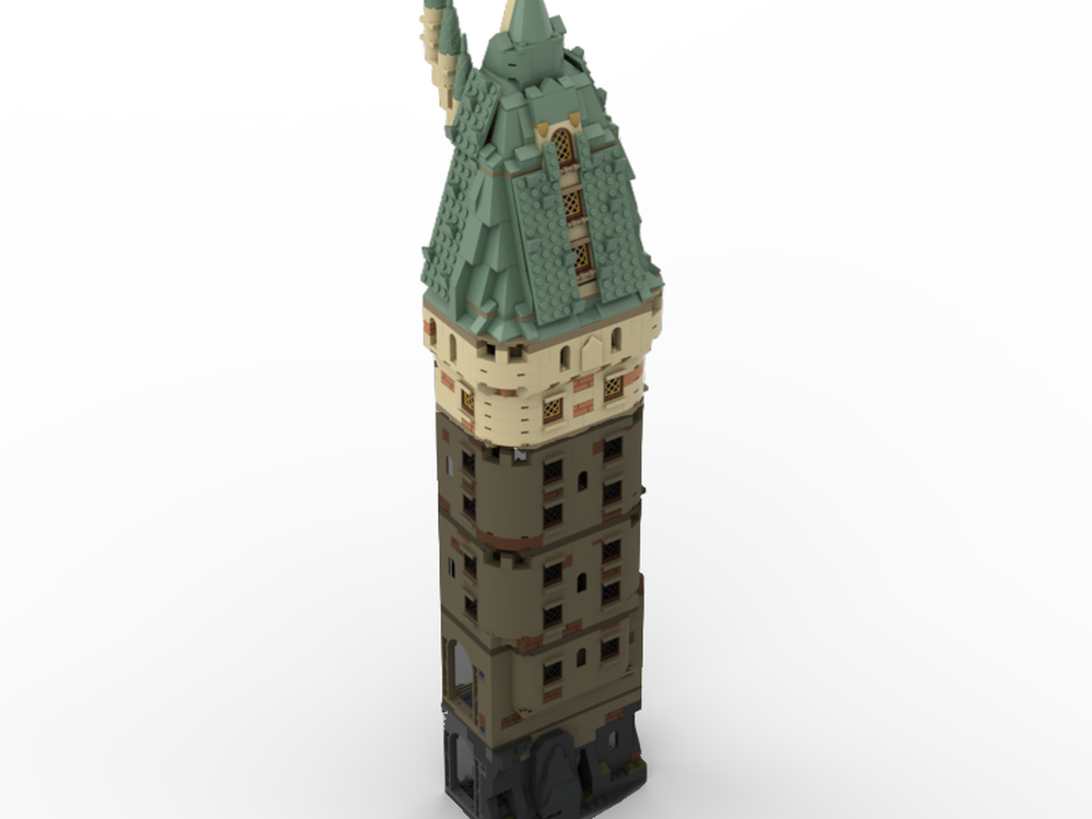 LEGO MOC HP Modular - Dumbledore's Office Rework - Great Tower 4/4 by ...