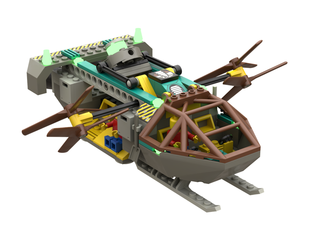 LEGO MOC Chasm Cruiser by Umikaloo | Rebrickable - Build with LEGO