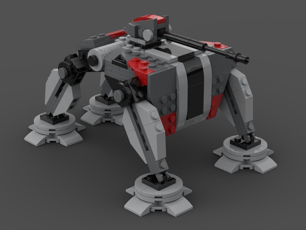 LEGO MOC Clone Scout Walker by ThrawnsRevenge | Rebrickable - Build ...