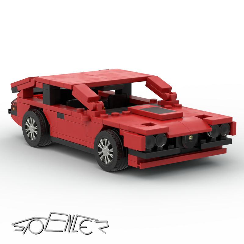LEGO MOC Alfa Romeo Alfetta GTV6 by E_Spencer | Rebrickable - Build ...