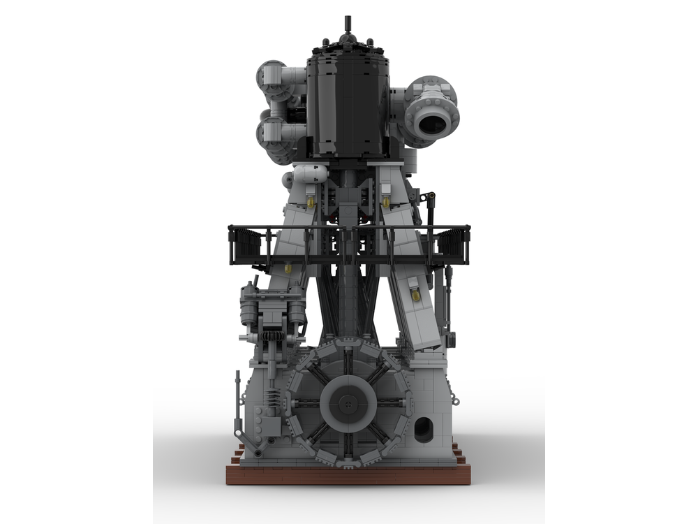 Lego Moc Rms Titanics Reciprocating Triple Expansion Steam Engine By