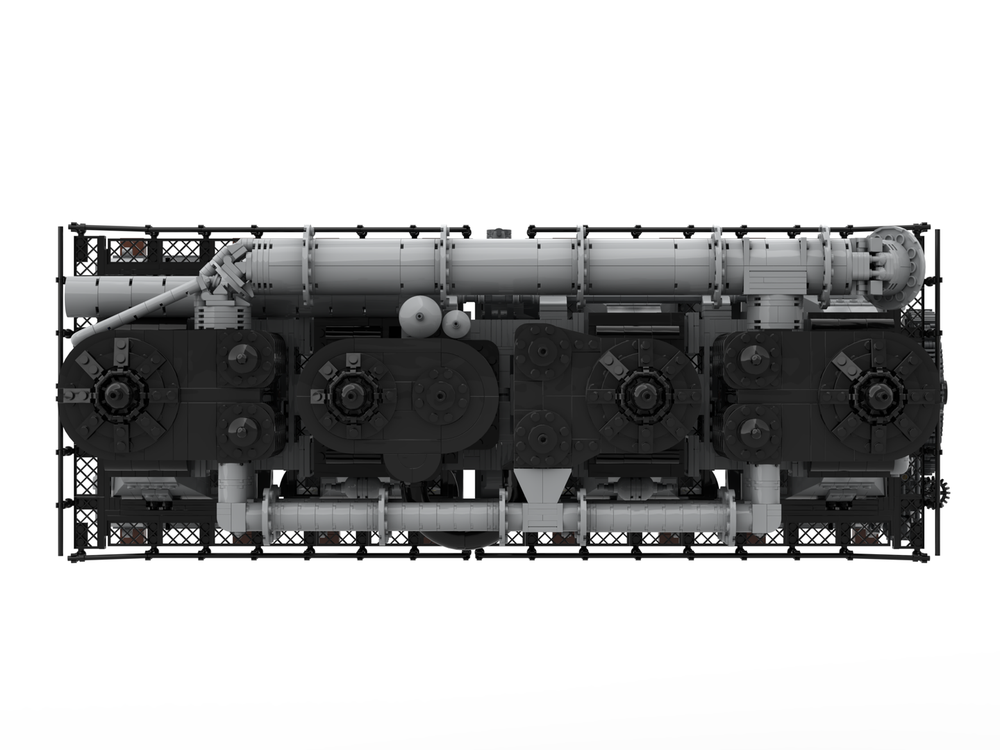 Lego Moc Rms Titanics Reciprocating Triple Expansion Steam Engine By