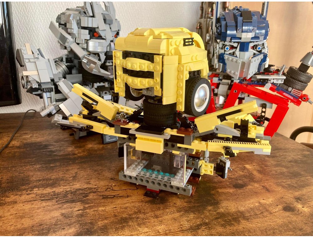 LEGO MOC Bumblebee Movie Bust-Transformers by CreationCaravan (Brad ...