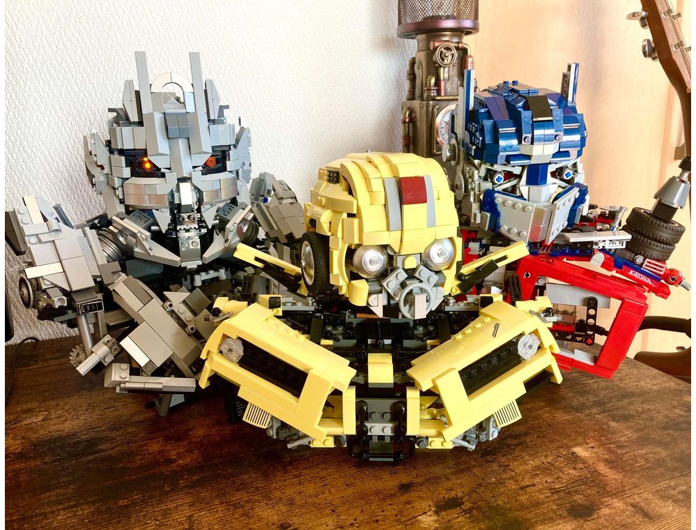 LEGO MOC Bumblebee Movie Bust-Transformers by CreationCaravan (Brad ...