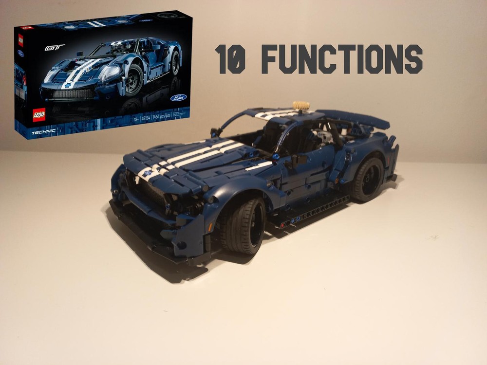 LEGO MOC-157397 42154 Ford Mustang widebody (adjustable suspension) by ...