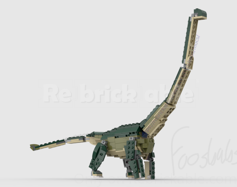 LEGO MOC-157403 31121 Mamenchisaurus hochuanensis by Foosbubs ...