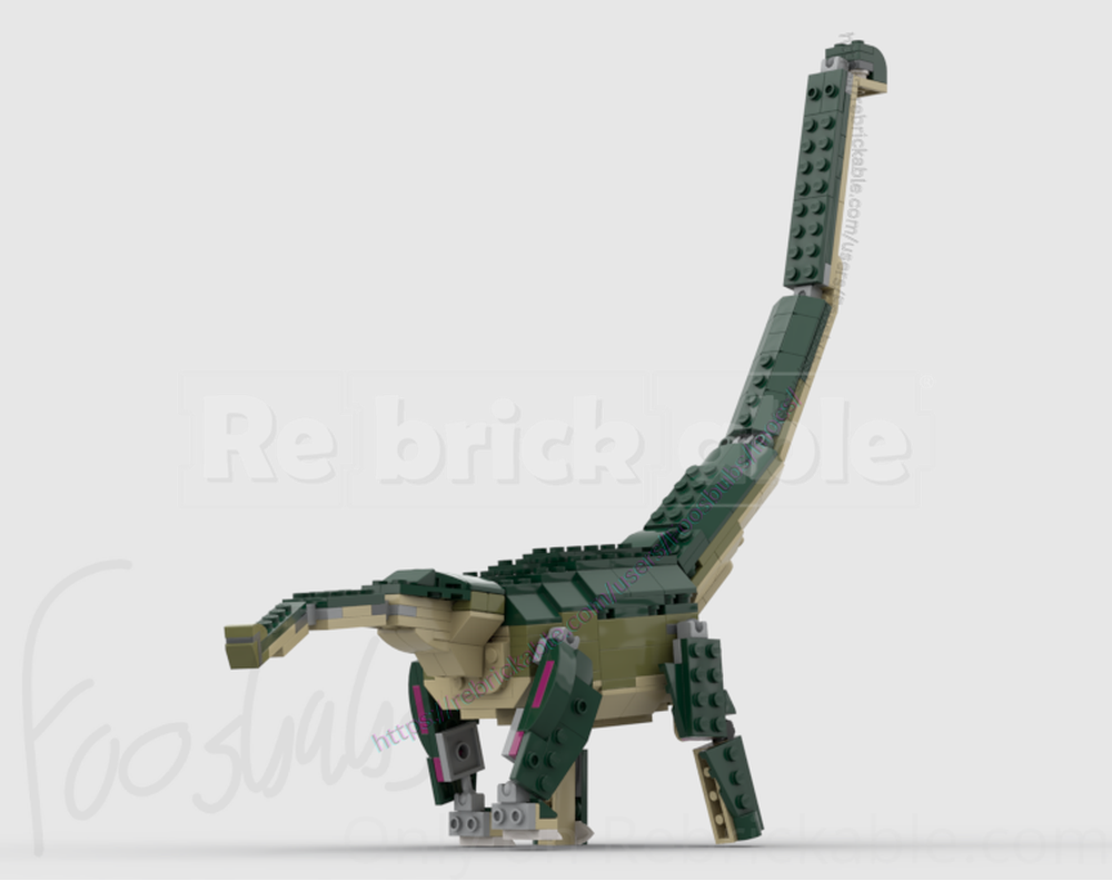 LEGO MOC 31121 Mamenchisaurus hochuanensis by Foosbubs | Rebrickable ...