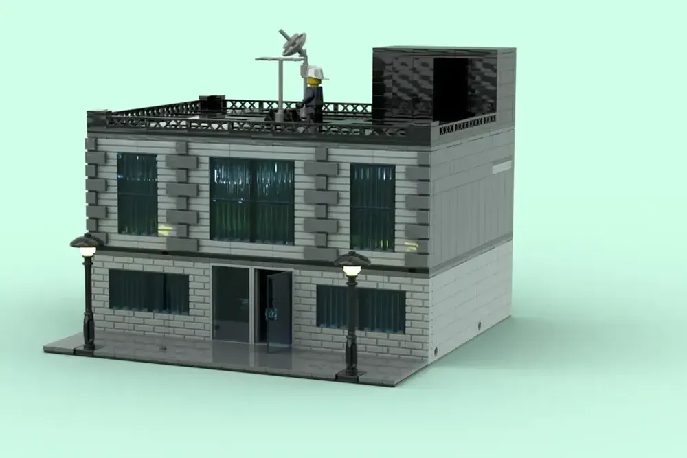 LEGO MOC Modular recording studio by Bricksideas | Rebrickable - Build ...