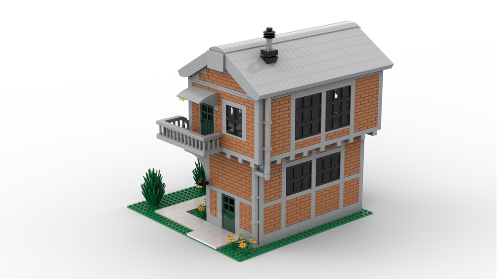 Lego Moc Poste Aiguillage Signal Tower Moc By Mimi68 Rebrickable