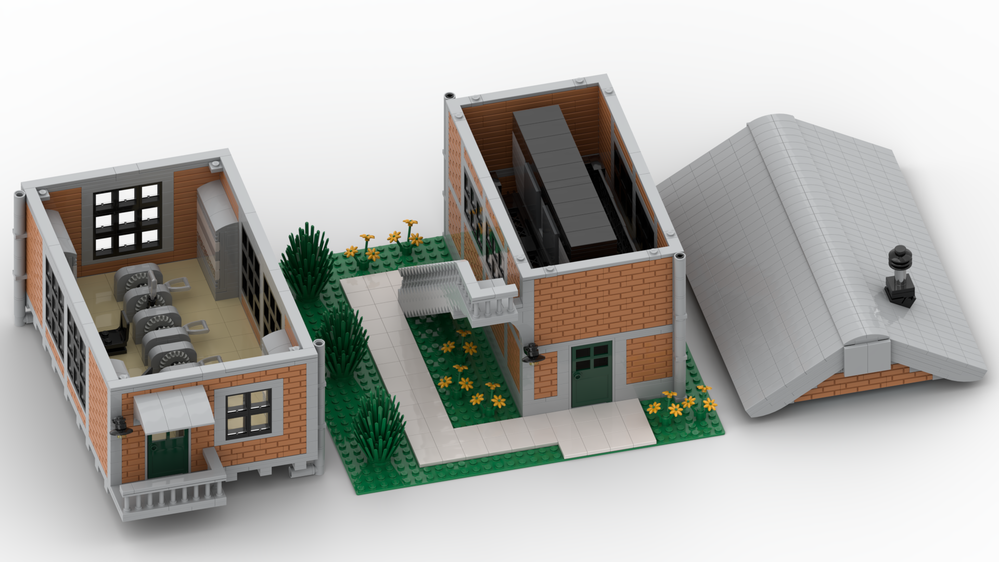Lego Moc Poste Aiguillage Signal Tower Moc By Mimi68 Rebrickable