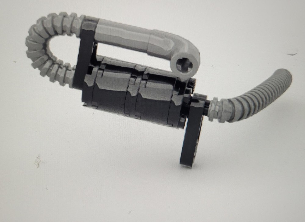 LEGO MOC exhaust for bike by thijs0408 | Rebrickable - Build with LEGO