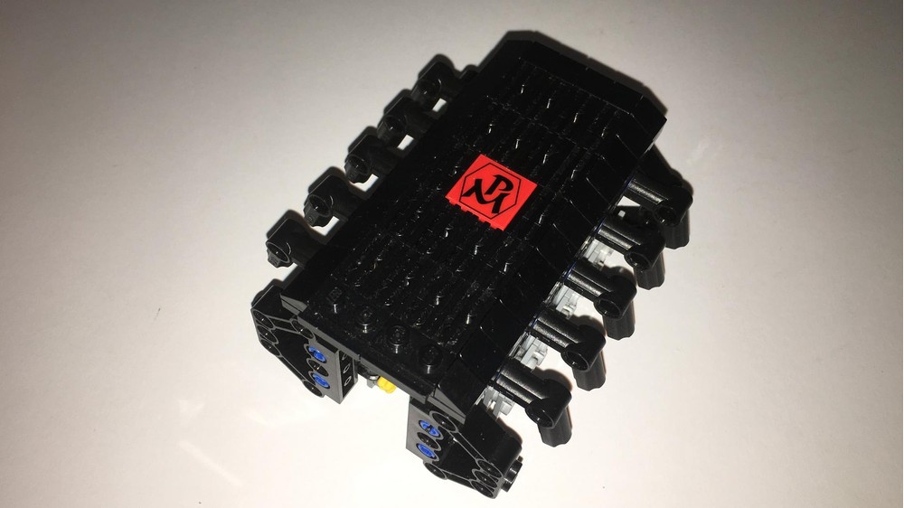 LEGO MOC Flat engine by MP-Factory | Rebrickable - Build with LEGO