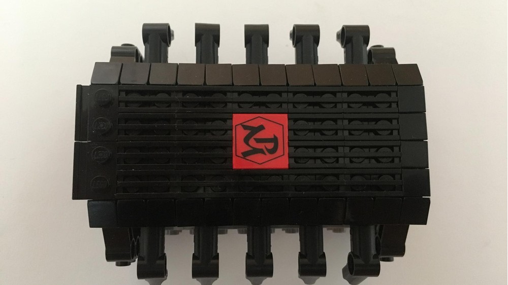 LEGO MOC Flat engine by MP-Factory | Rebrickable - Build with LEGO