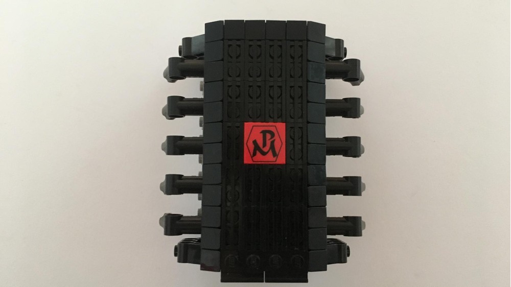 LEGO MOC Flat engine by MP-Factory | Rebrickable - Build with LEGO