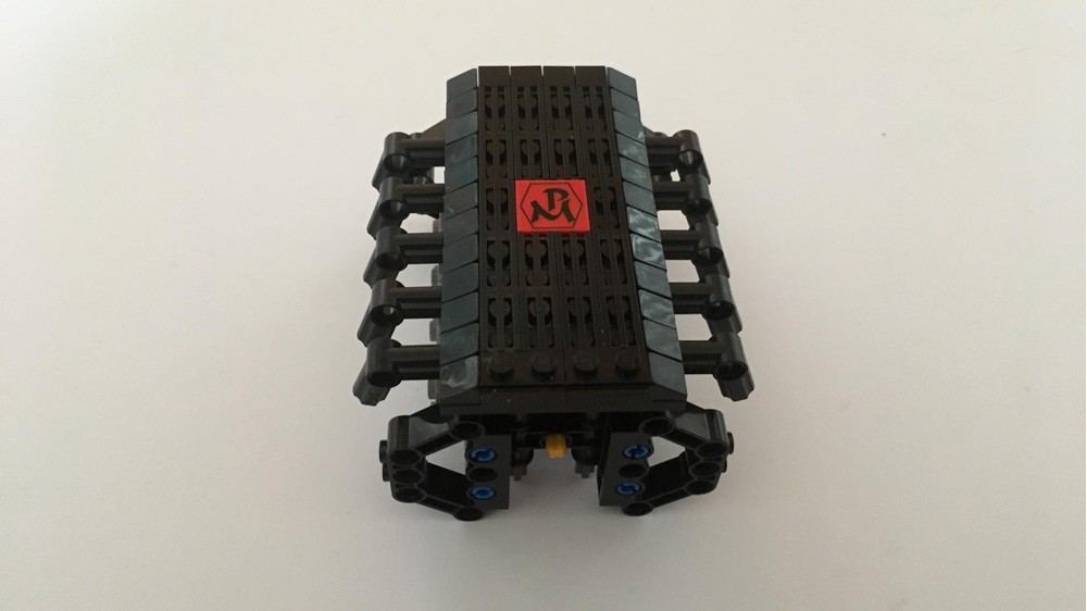 LEGO MOC Flat engine by MP-Factory | Rebrickable - Build with LEGO