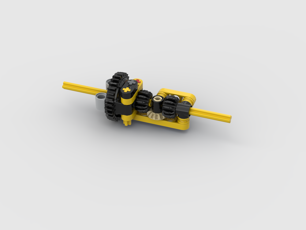 LEGO MOC Minimalist's differential by larwa | Rebrickable - Build with LEGO