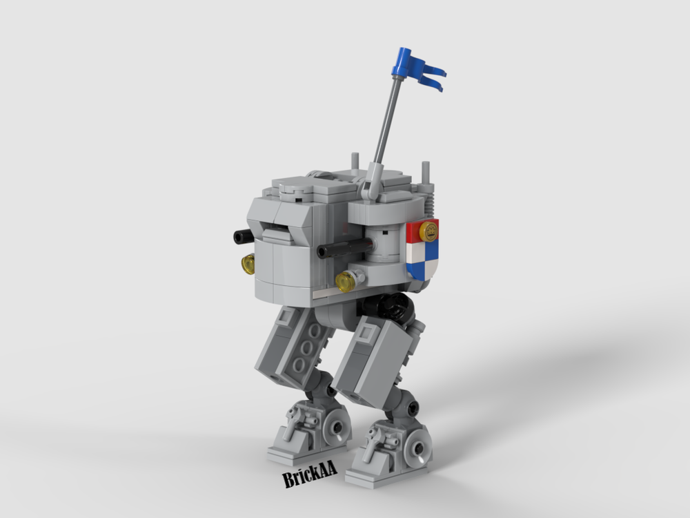 LEGO MOC Dieselpunk mech Samson by BrickAA | Rebrickable - Build with LEGO