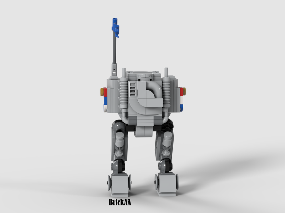 Lego Moc Dieselpunk Mech Samson By Brickaa Rebrickable Build With Lego