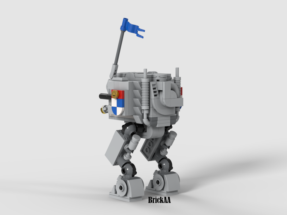 Lego Moc Dieselpunk Mech Samson By Brickaa Rebrickable Build With Lego