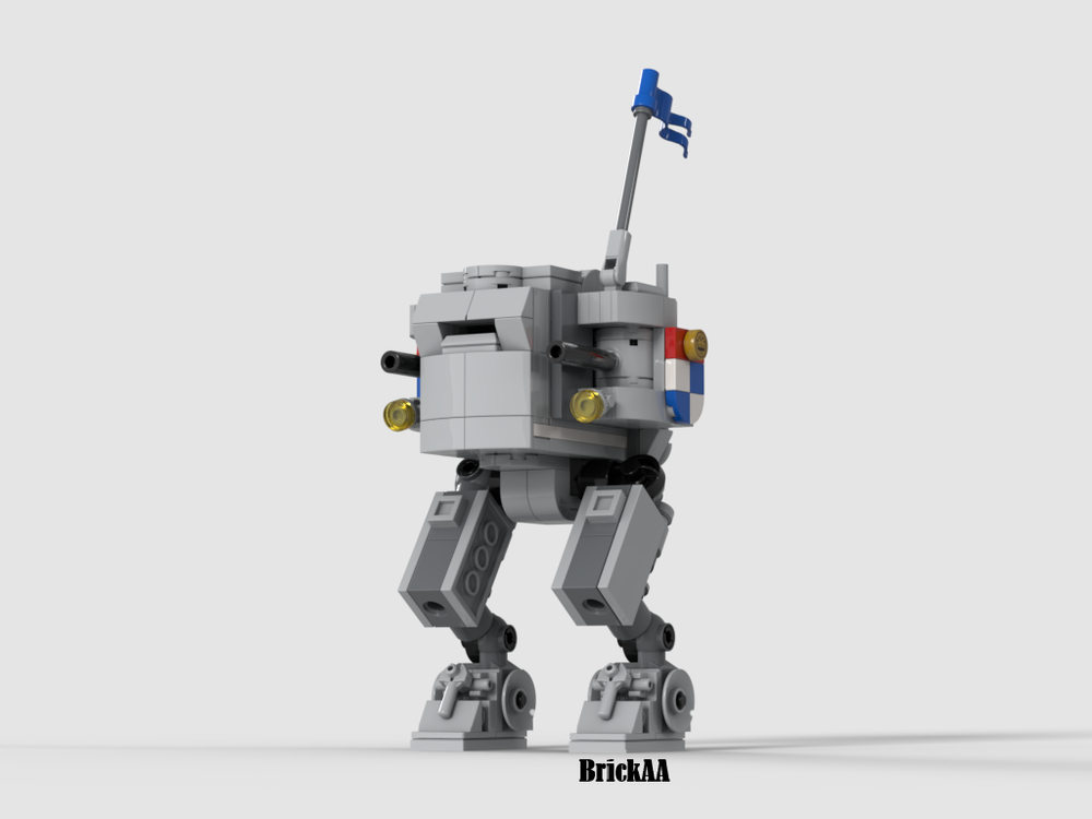 Lego Moc Dieselpunk Mech Samson By Brickaa Rebrickable Build With Lego