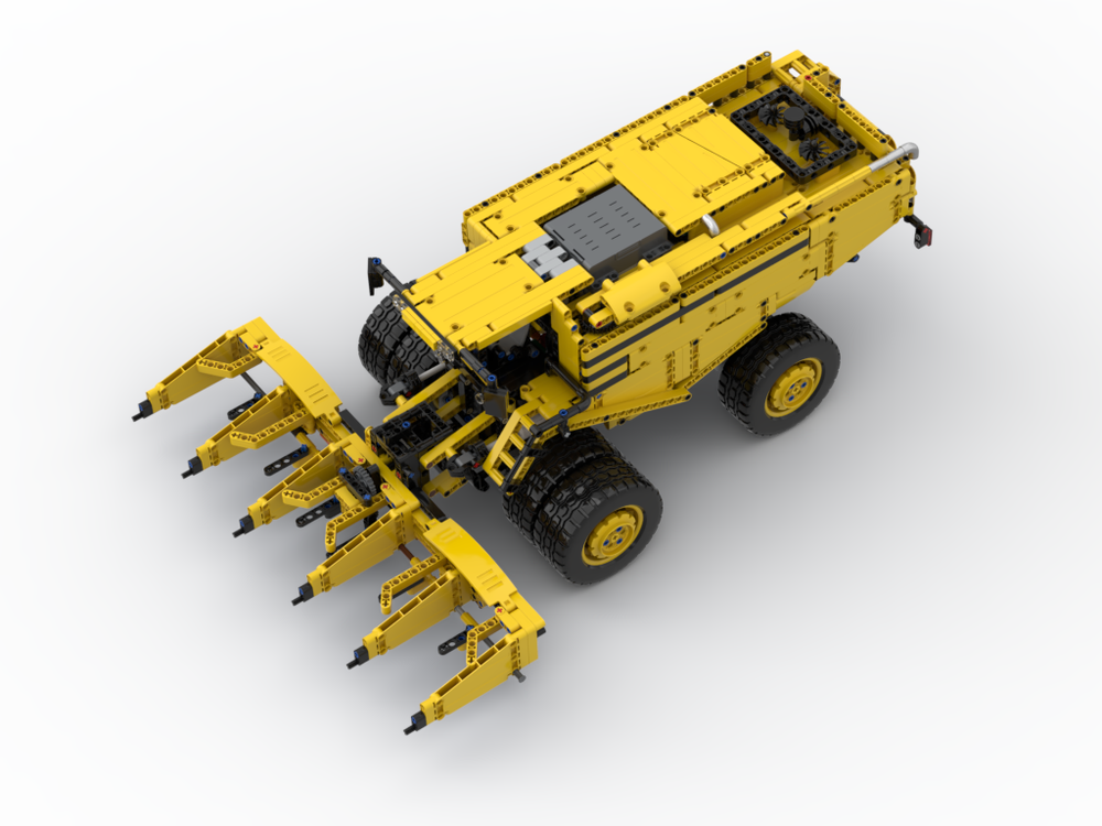Lego Moc 42114 Model B Corn Harvester By Xaerozkota Rebrickable