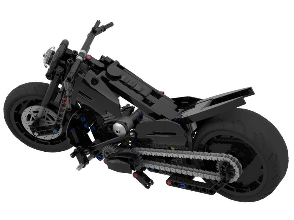 LEGO MOC 42155 Bat Chopper by mla2 | Rebrickable - Build with LEGO