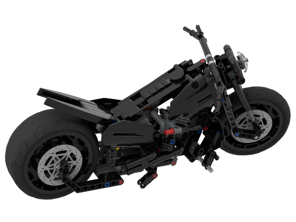 LEGO MOC 42155 Bat Chopper by mla2 | Rebrickable - Build with LEGO