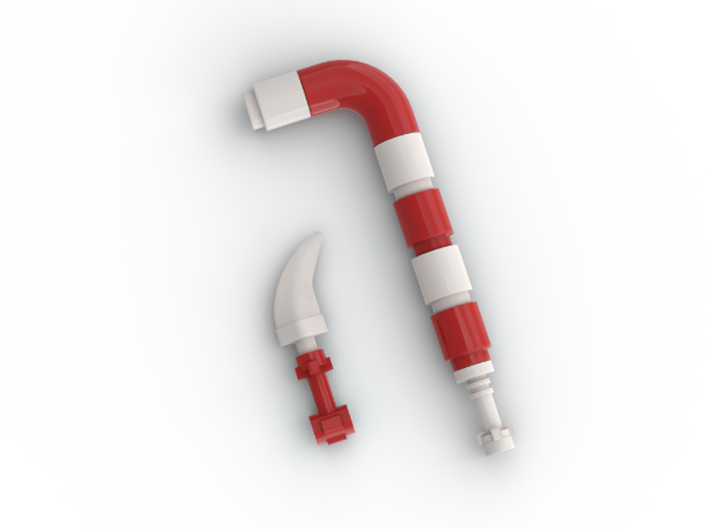 LEGO MOC Candy cane bat and candy cane dagger by Ninjago_rules_22496 ...
