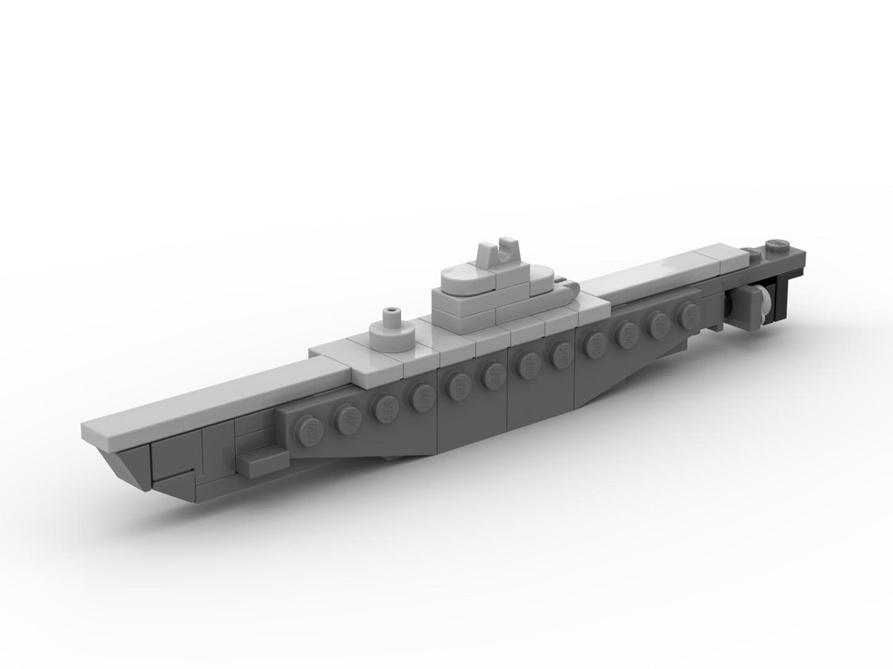 LEGO MOC U-505 Submarine by The Bobby Brix Channel | Rebrickable ...