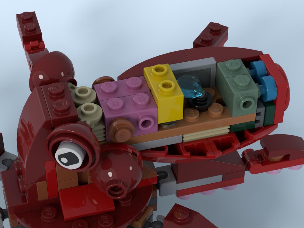 LEGO MOC 31130 Modified octopus head by Beregorn | Rebrickable - Build ...
