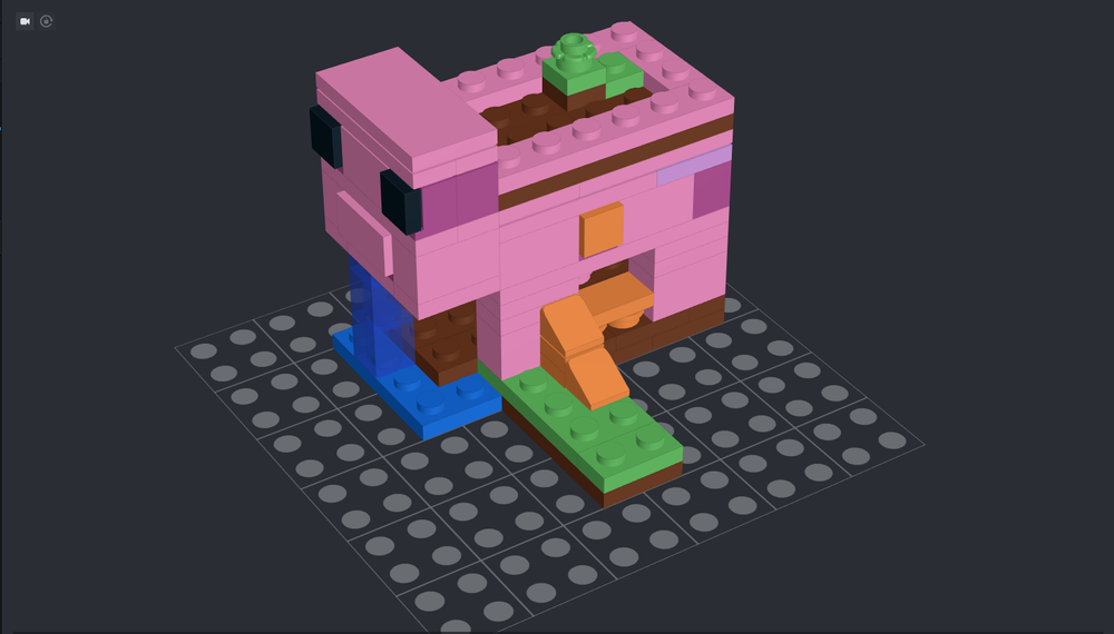 LEGO MOC Micro Set - The Pig House by ConsiderANapkin | Rebrickable ...