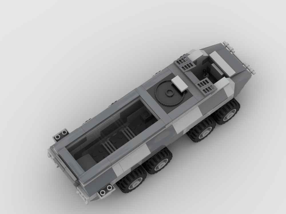 LEGO MOC Military APC by CommanderJavik | Rebrickable - Build with LEGO