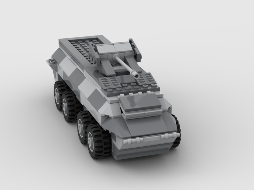 Lego Moc Military Apc By Commanderjavik Rebrickable Build With Lego