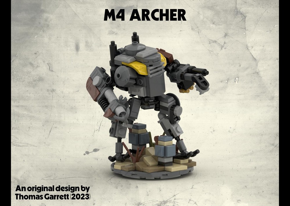 LEGO MOC M4 Archer by Nosspott | Rebrickable - Build with LEGO