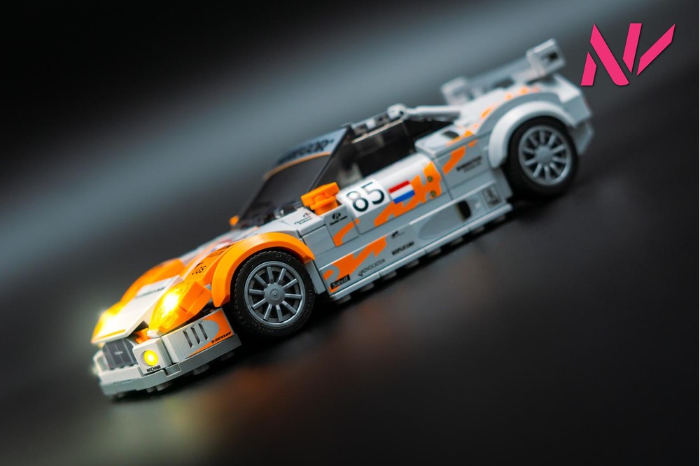 LEGO MOC Spyker C8 Spyder GT2-R by NV Carmocs | Rebrickable - Build ...